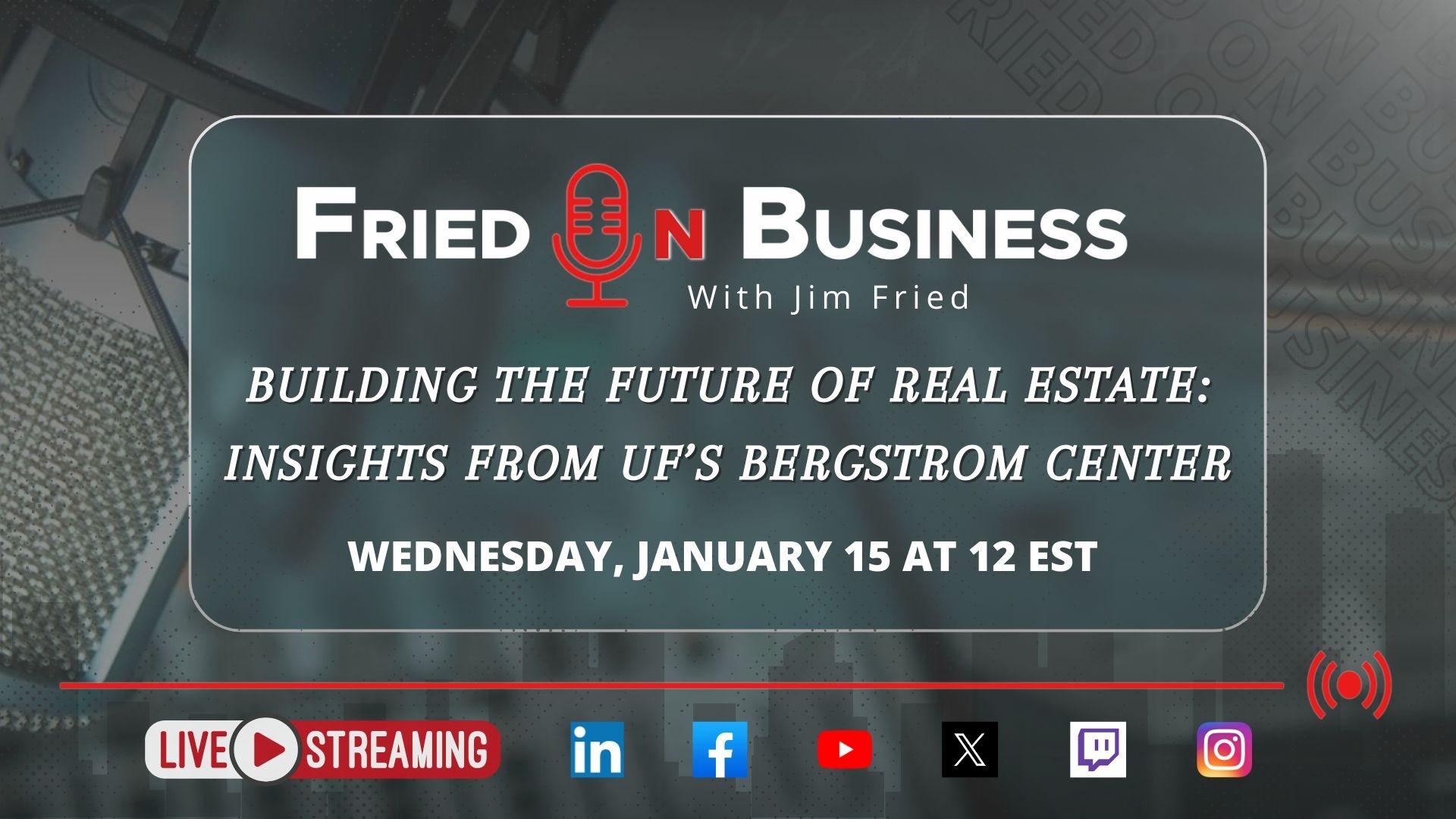 Building the Future of Real Estate: Insights from UF’s Bergstrom Center ...